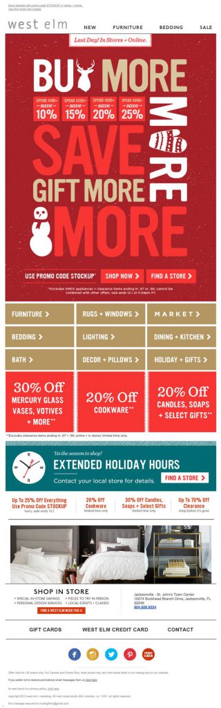 22 Inspirational Christmas HTML Email Templates
