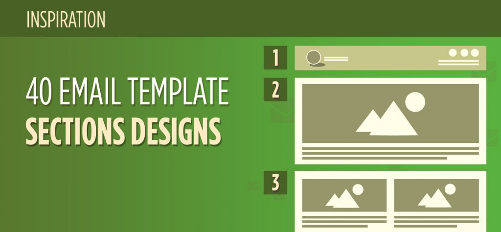 40 Email Template Sections To Inspire Your Future Designs - MailBakery
