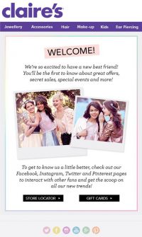 Welcome Email Design Inspiration: 35 Creative Examples - MailBakery