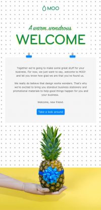 Welcome Email Design Inspiration: 35 Creative Examples - MailBakery