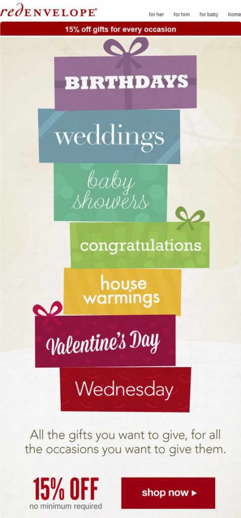 28 Promotional Email Design Inspiration: How the Big Brands Do It