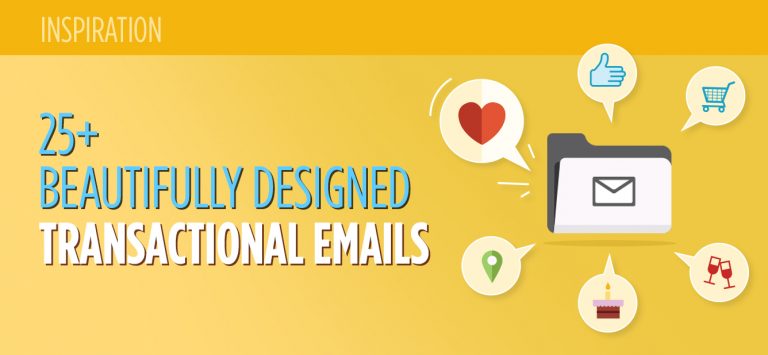 25+ Beautifully Designed Transactional Emails for Inspiration - MailBakery