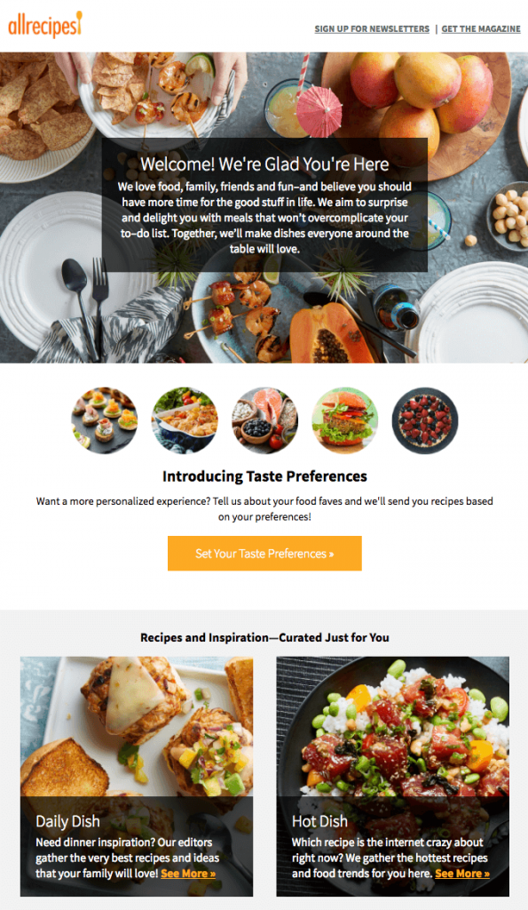 Welcome Email Design Inspiration: 35 Creative Examples - MailBakery