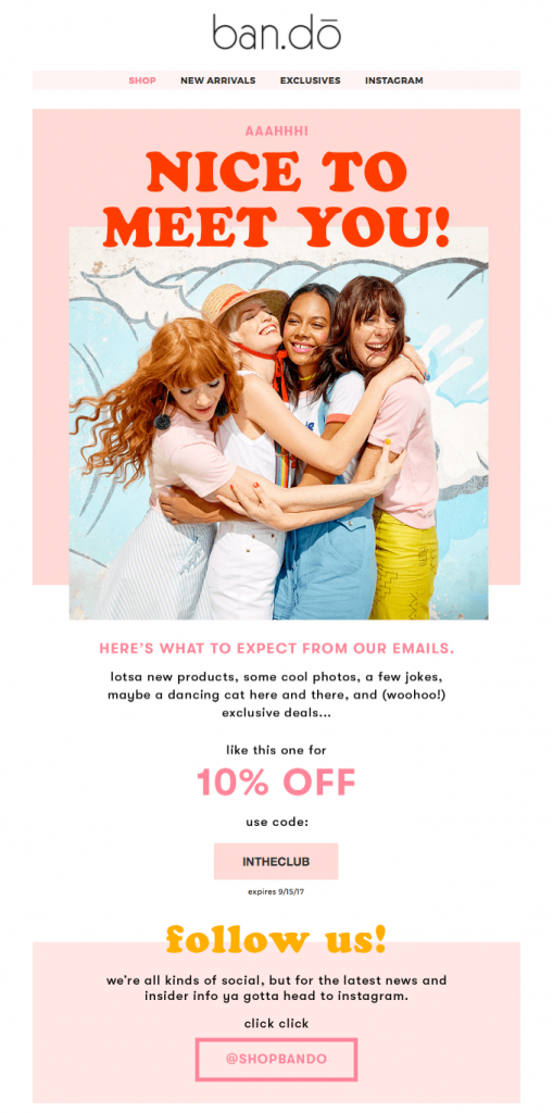 Welcome Email Design Inspiration: 35 Creative Examples - MailBakery