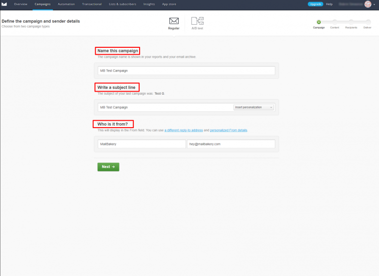How to upload and edit a custom Campaign Monitor HTML email template - MailBakery