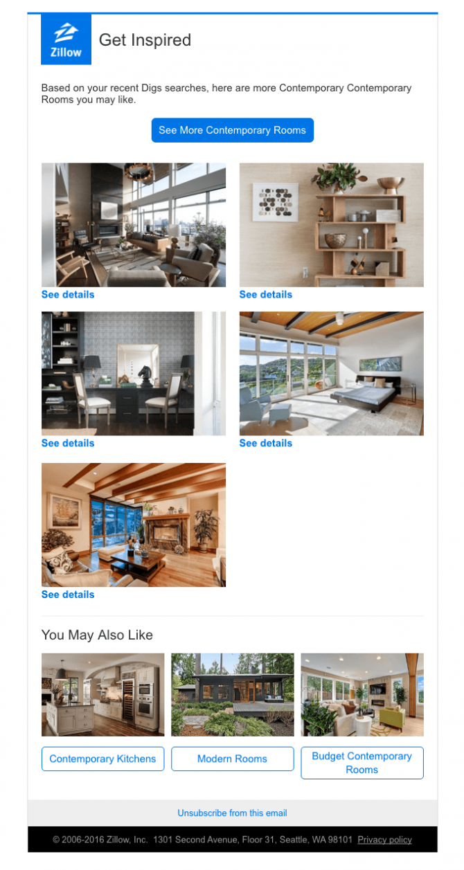 10 Well-Done Real Estate Email Newsletter Examples - MailBakery