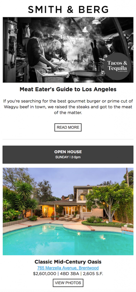 10 Well-Done Real Estate Email Newsletter Examples - MailBakery