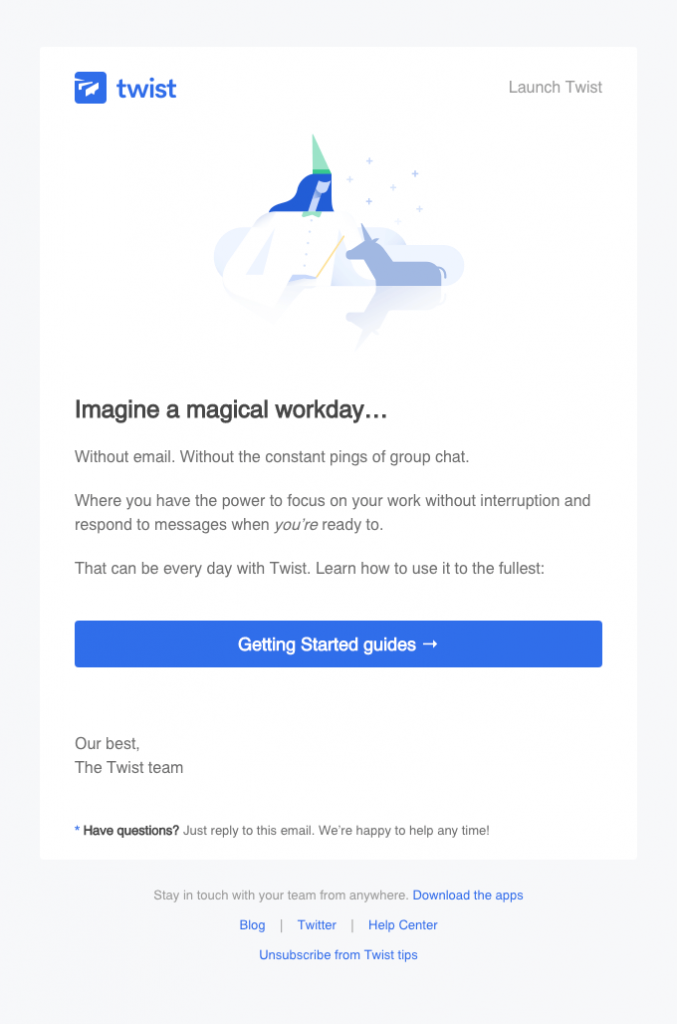 23 Extraordinary Examples of Onboarding Emails - MailBakery