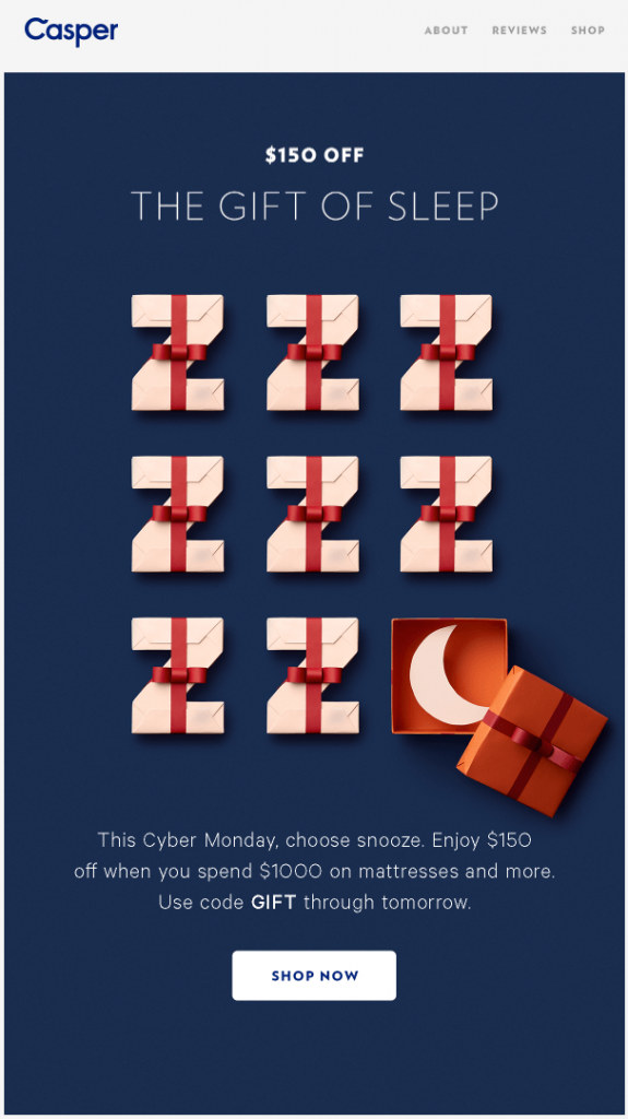 Cyber Monday Email Inspiration: 15 Cyber-Good Examples - MailBakery
