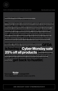 Cyber Monday Email Inspiration: 15 Cyber-Good Examples - MailBakery