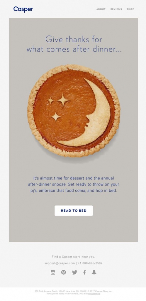 Email Newsletter Ideas for November & Over 20 Examples - MailBakery