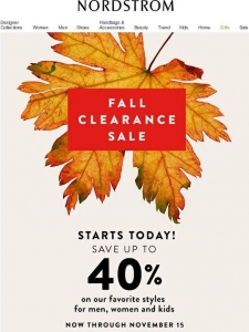 Email Newsletter Ideas for November & Over 20 Examples - MailBakery