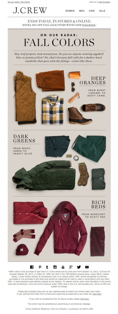 Email Newsletter Ideas for November & Over 20 Examples - MailBakery