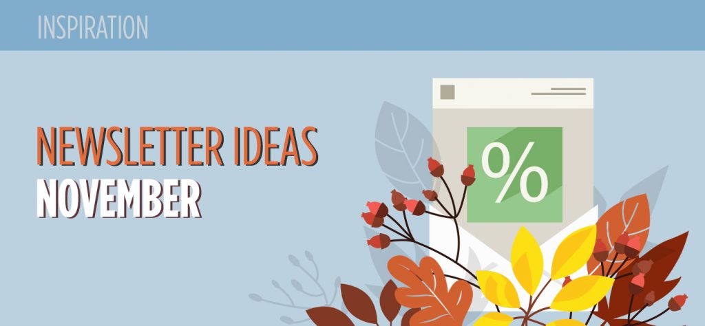 Email Newsletter Ideas for November & Over 20 Examples - MailBakery