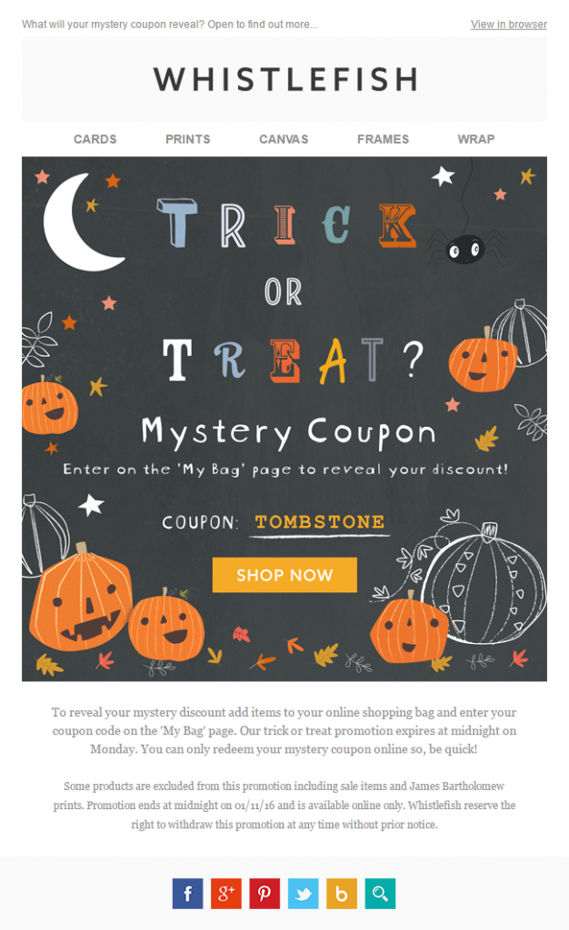 26 Frightfully Fun Halloween Email Examples: Inspiration for Halloween ...