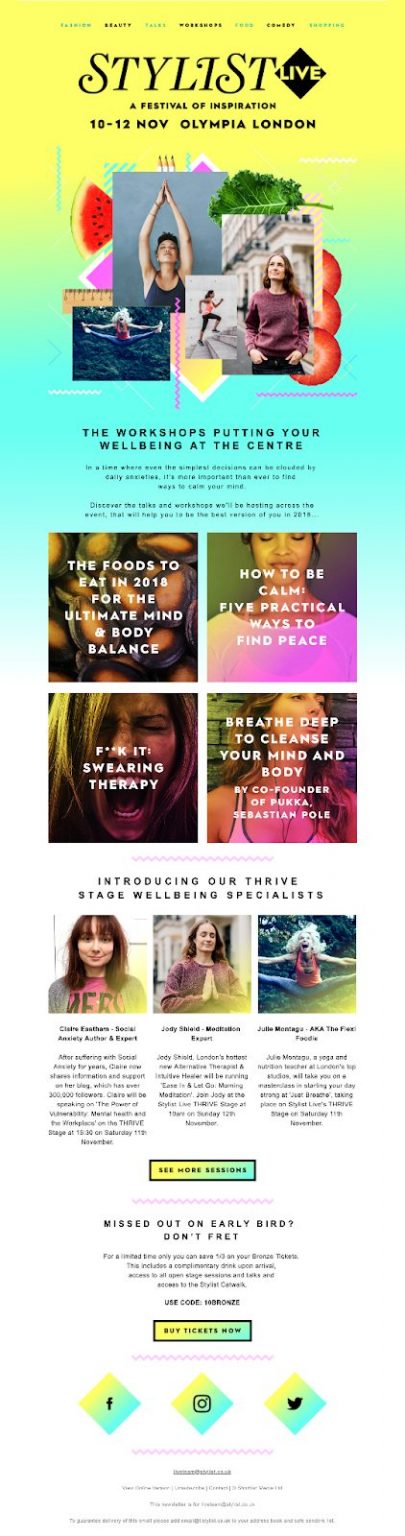 How to Design Creative Emails: 4 Examples to Inspire You - MailBakery